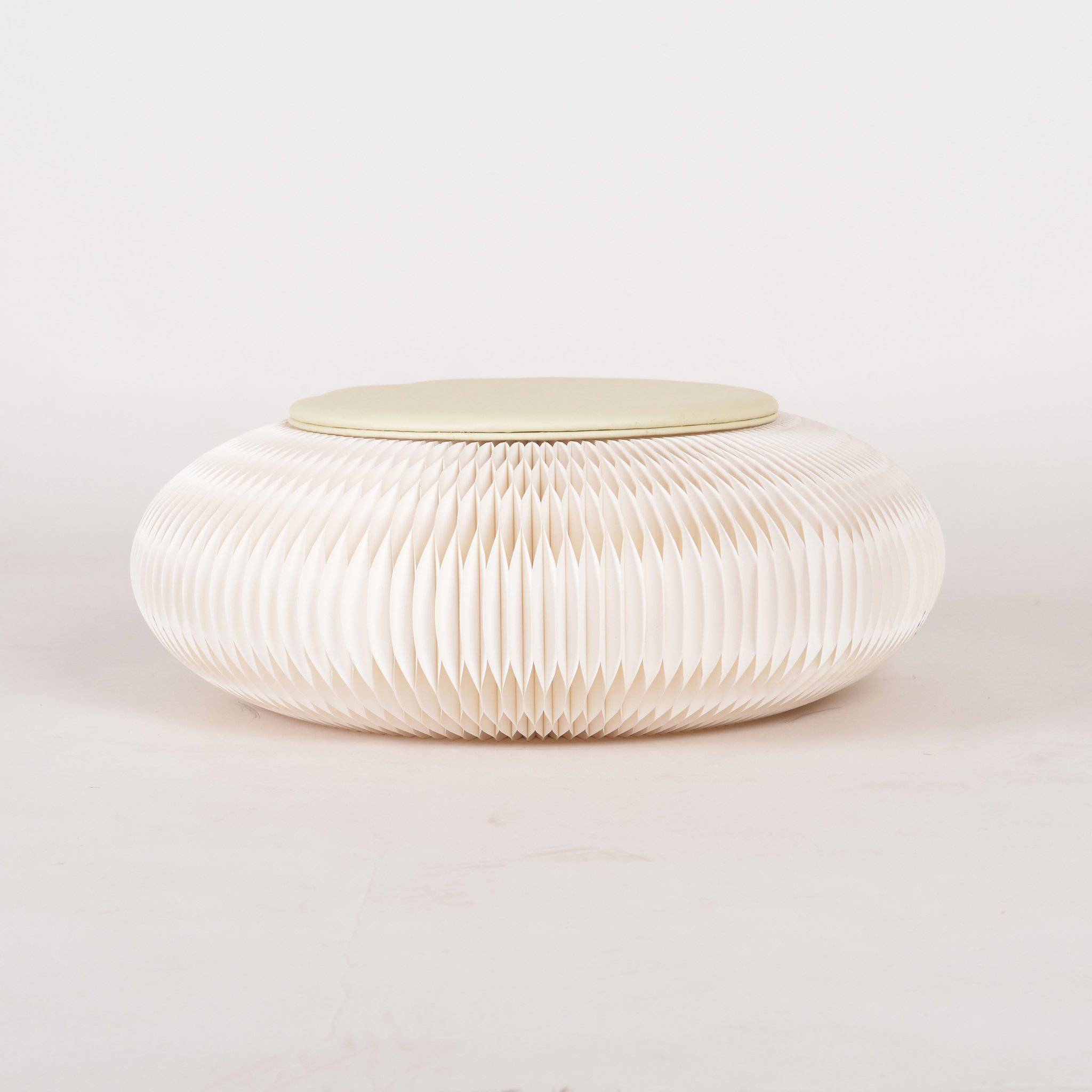 Paper Foot Stool - White | Paper Lounge | UK